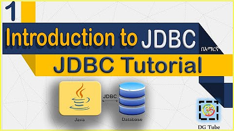 Java JDBC Tutorial in Amharic - YouTube