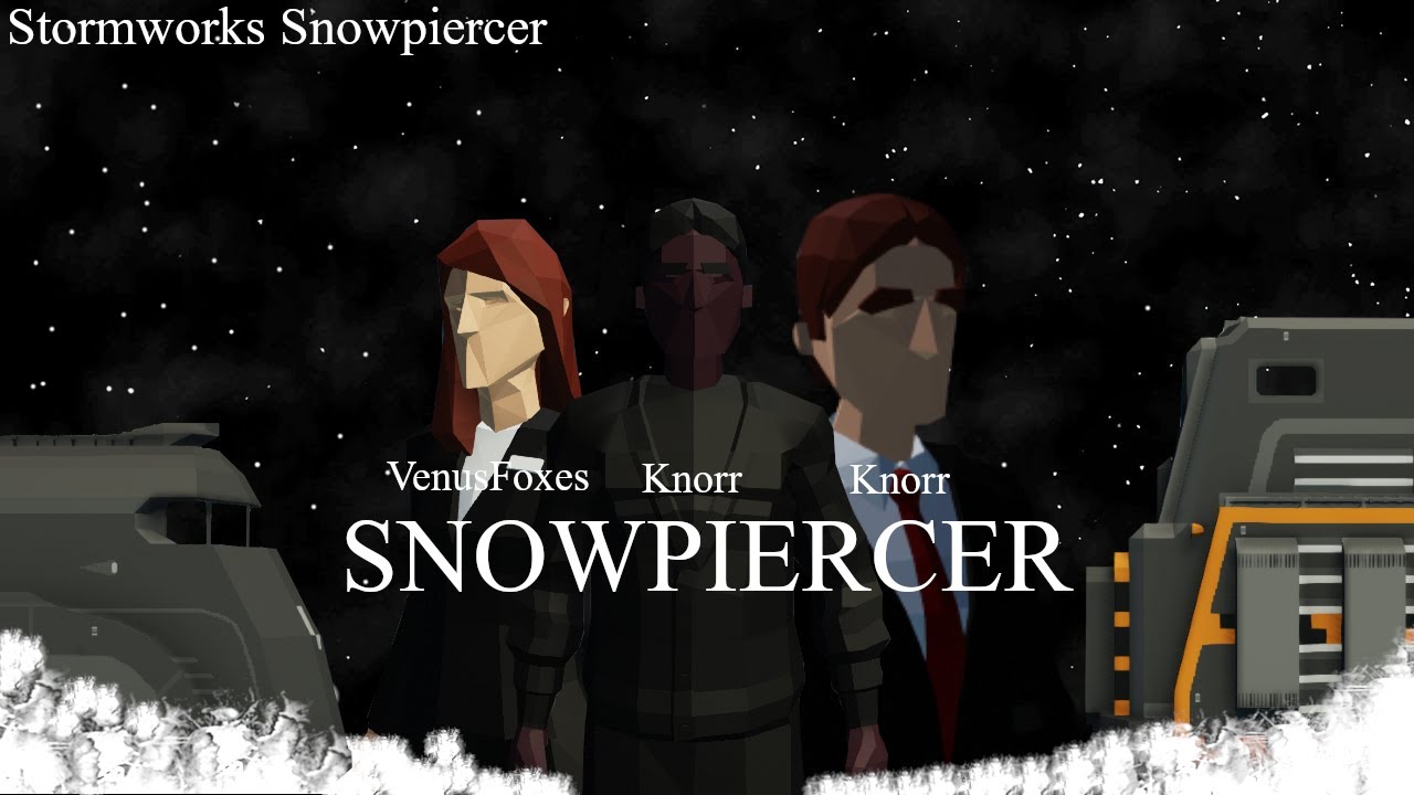 Snowpiercer, 31 cars long part 02 | Stormworks Snowpiercer - YouTube