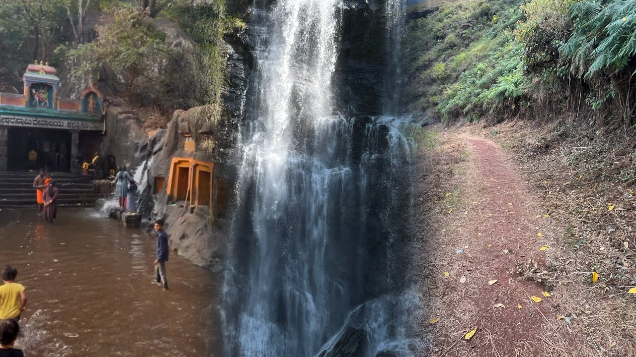 Kallathigiri falls | Z point | Hebbe falls - YouTube