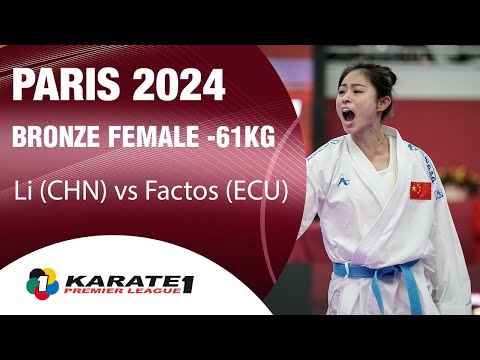Best Bouts of Paris 2024 | Li (CHN) vs Factos (ECU) | WORLD KARATE FEDERATION