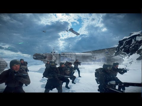 Star Wars Battlefront 2 - Starkiller Base Resistance! 2 HEROES! - YouTube