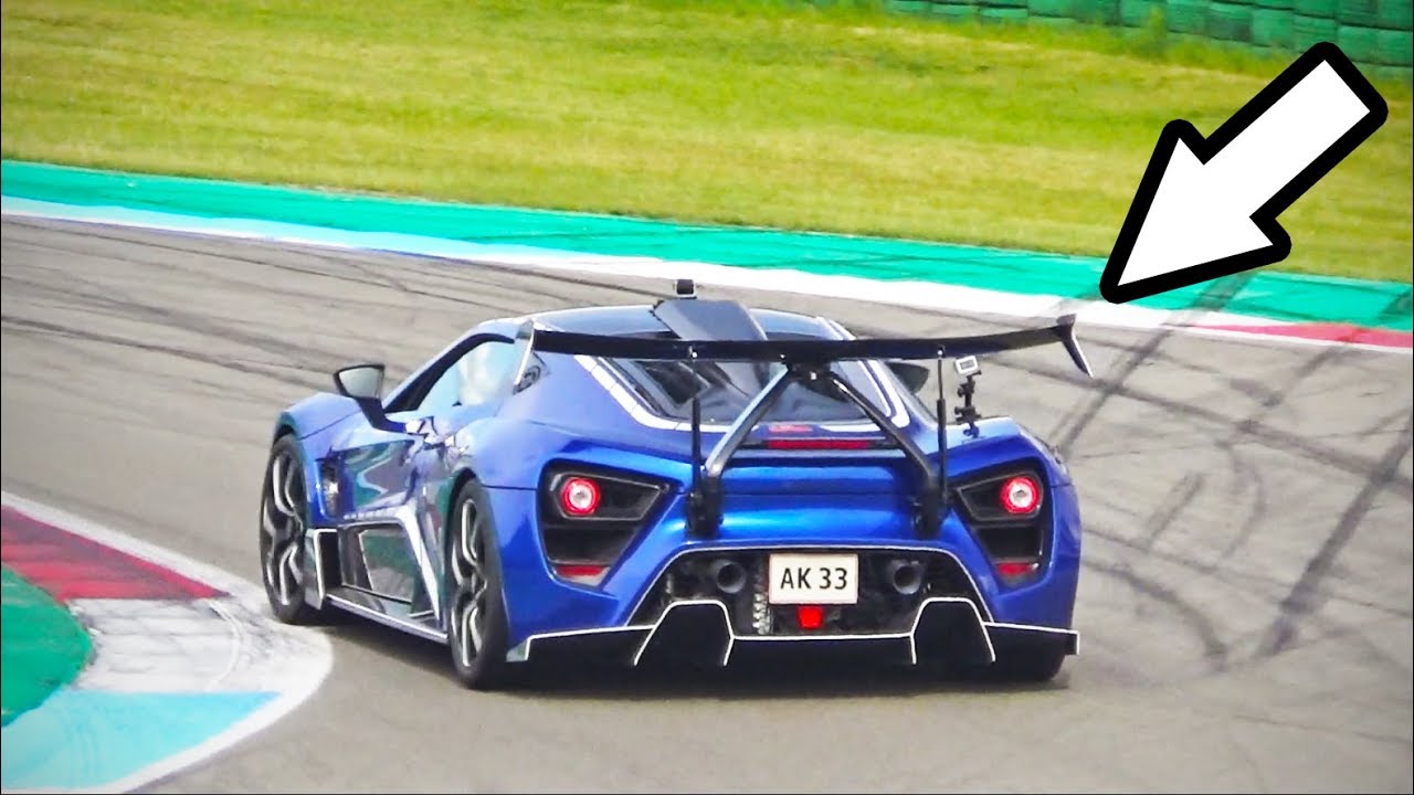 1200HP Zenvo TSR-S | Accelerations, Exhaust Sound & Centripetal Wing ...