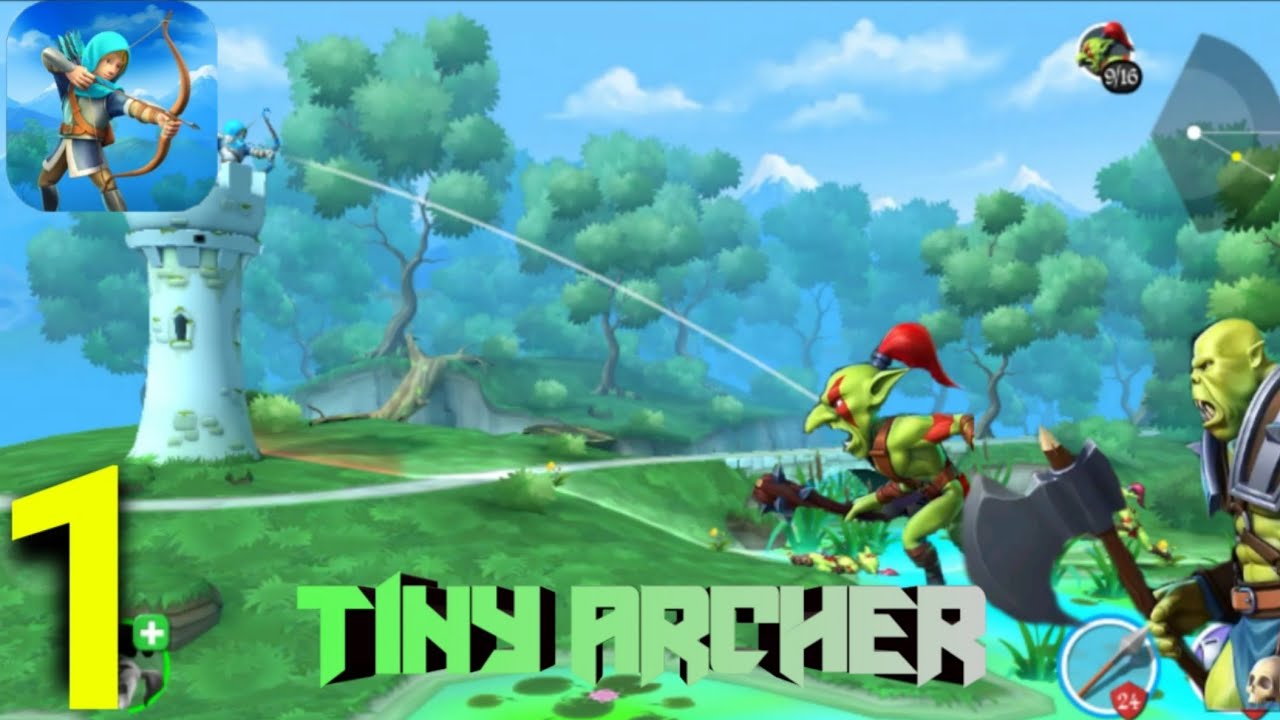 TINY ARCHER| Android Gameplay | Walkthrough Part-1 - YouTube