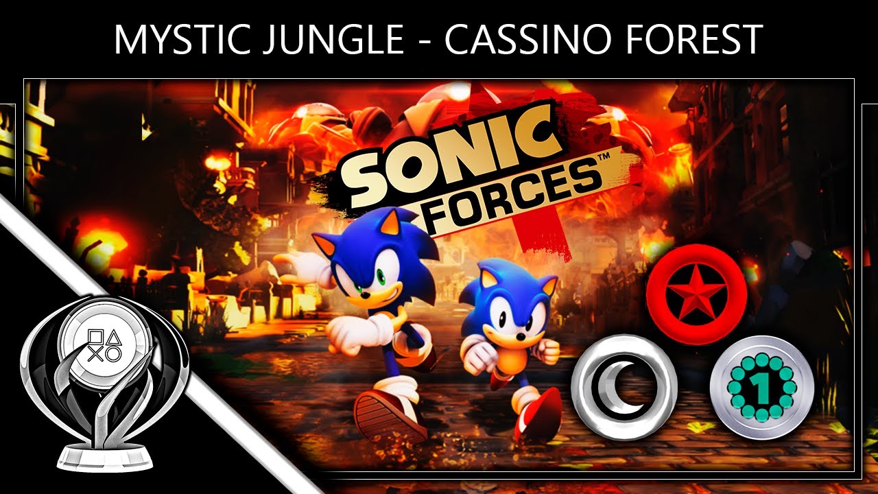 Sonic Forces - Fase 13: Mystic Jungle - Cassino Forest (Colecionáveis ...