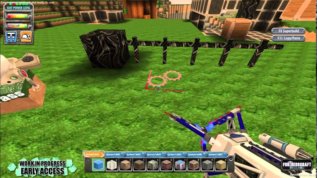 FortressCraft Evolved, How to create workshops - YouTube