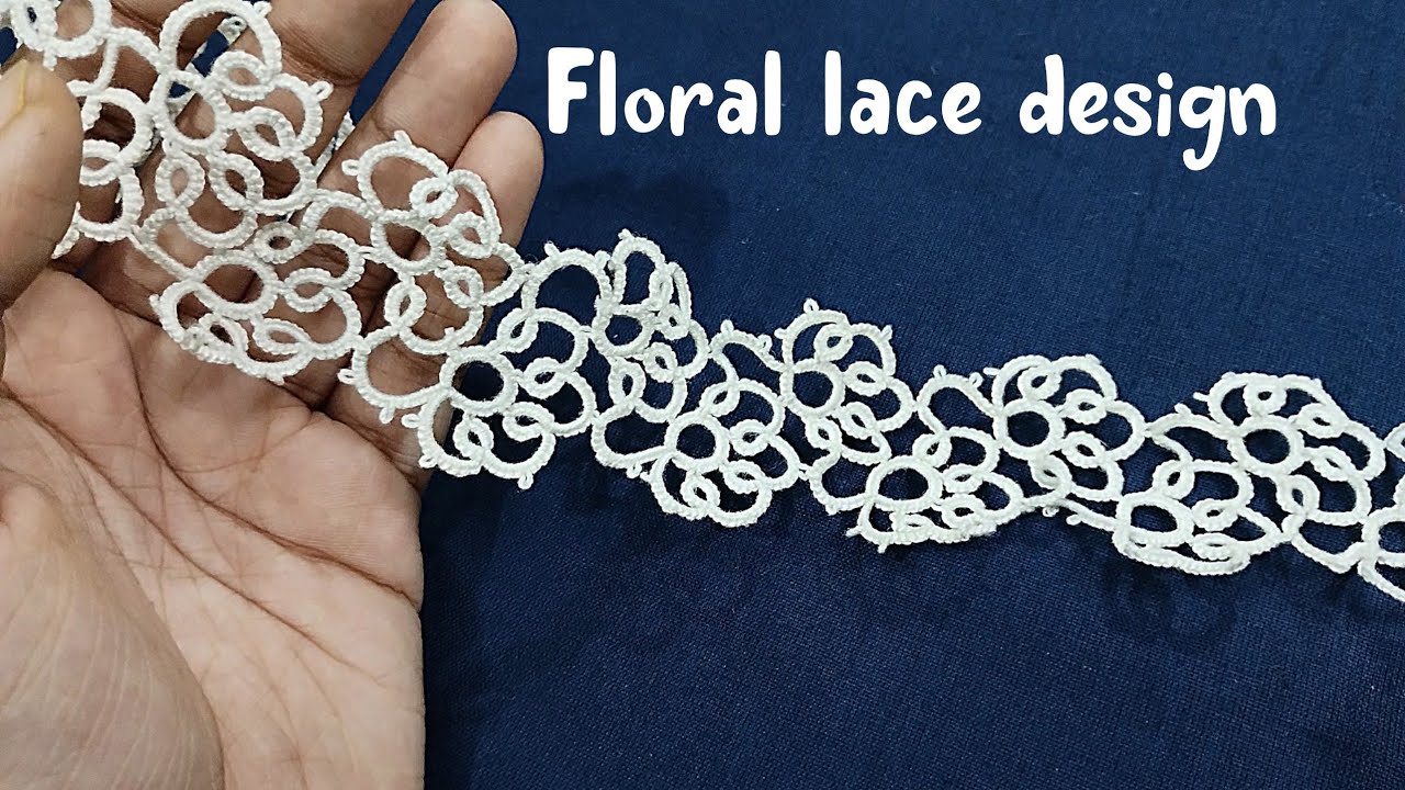 "🌸 Lace tutorial : Embrace the Art of Floral Lace Making 🌸" - YouTube