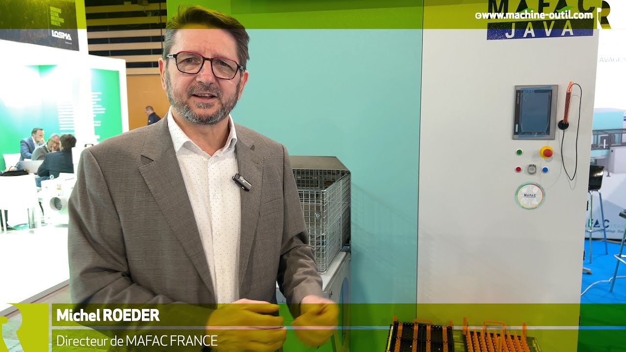 Machine de lavage de boîtiers électroniques usinés Mafac Java Upgraded ...