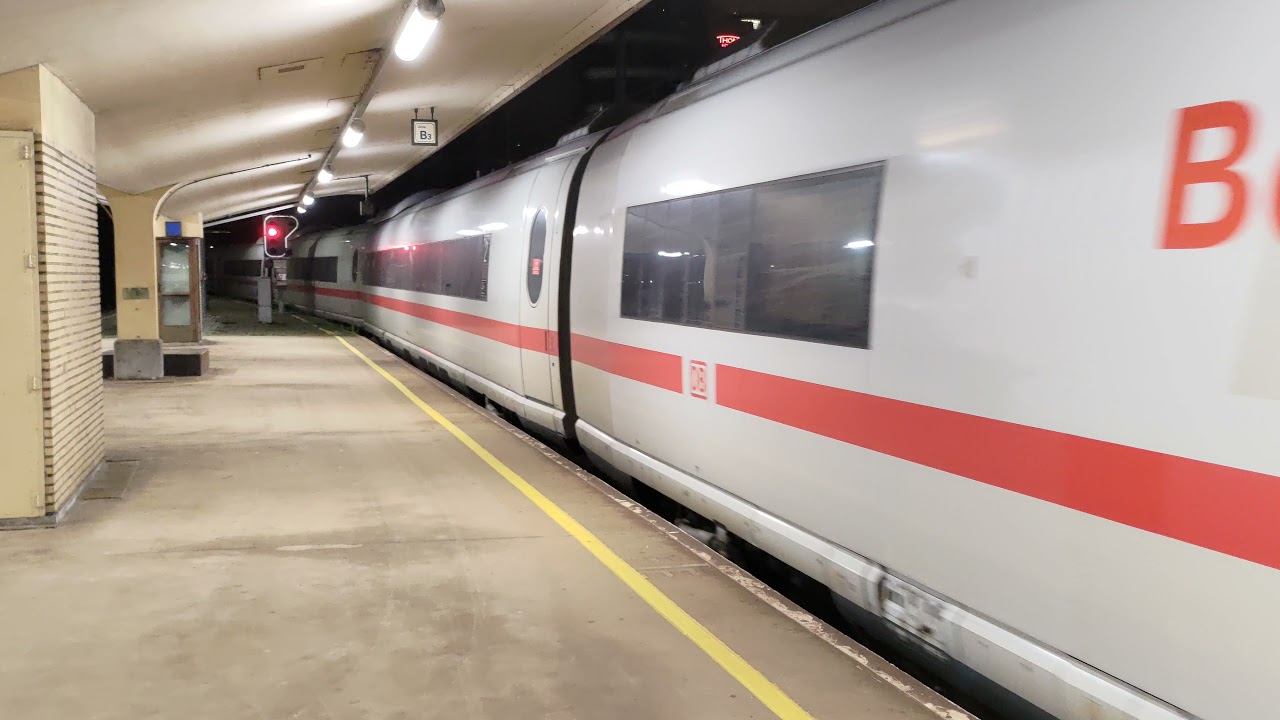DB Br 406 ICE 3 | Siemens | DB Fernverkehr @Brussel Noord - YouTube
