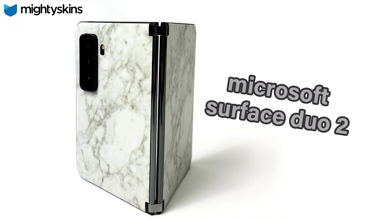 How-To Guide: Surface Duo 2 Skin Installation | MightySkins - YouTube