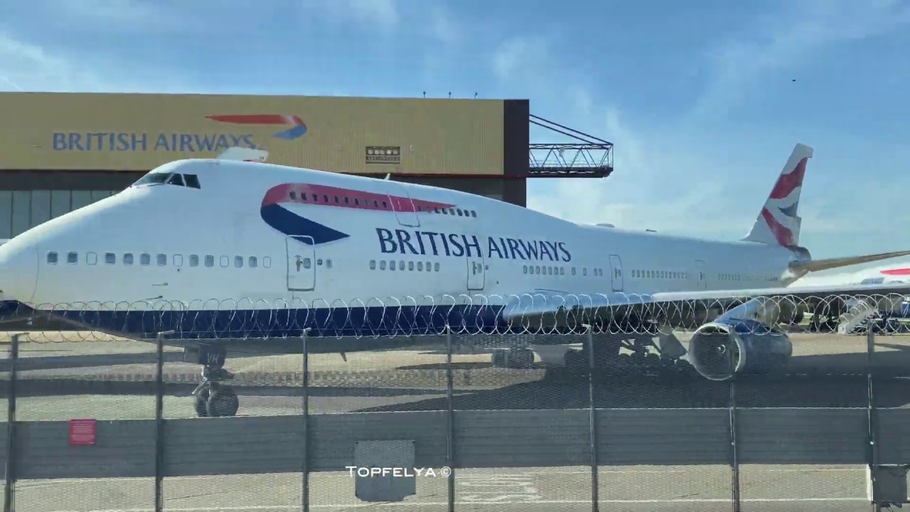 British Airways grounded fleet of Boeing's 747 and 777 at London ...