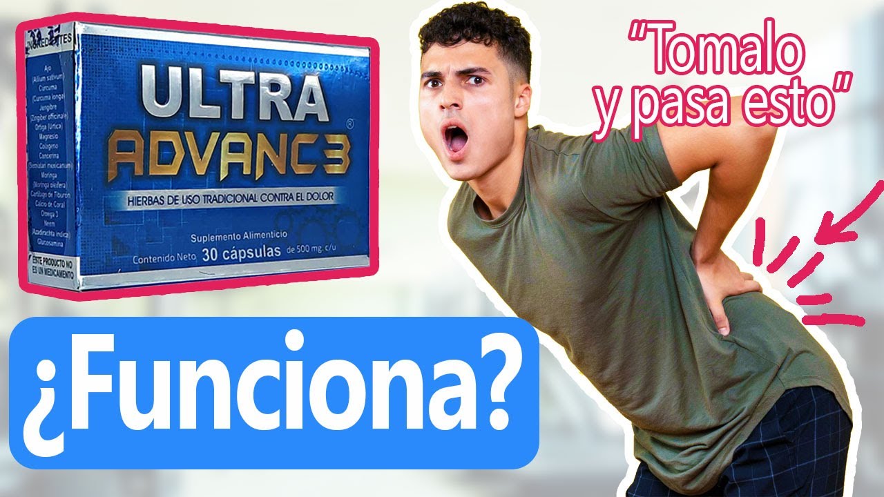 Ultra Advance ¿Para que sirve? 🦵 Efectos Secundarios - YouTube
