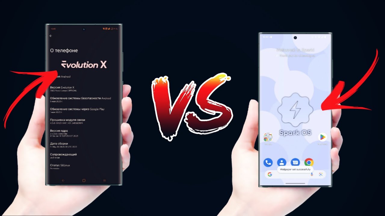Evolution X vs Spark OS - Most Customizable Custom ROM to try in 2023 ...
