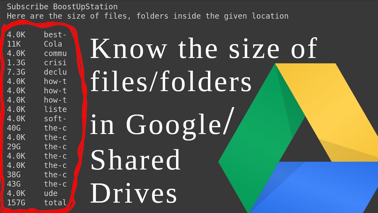 How To Know The Folder Or Directory Size In Google Drive Know The how-to-know-the-folder-or-directory-size-in-google-drive-know-the
