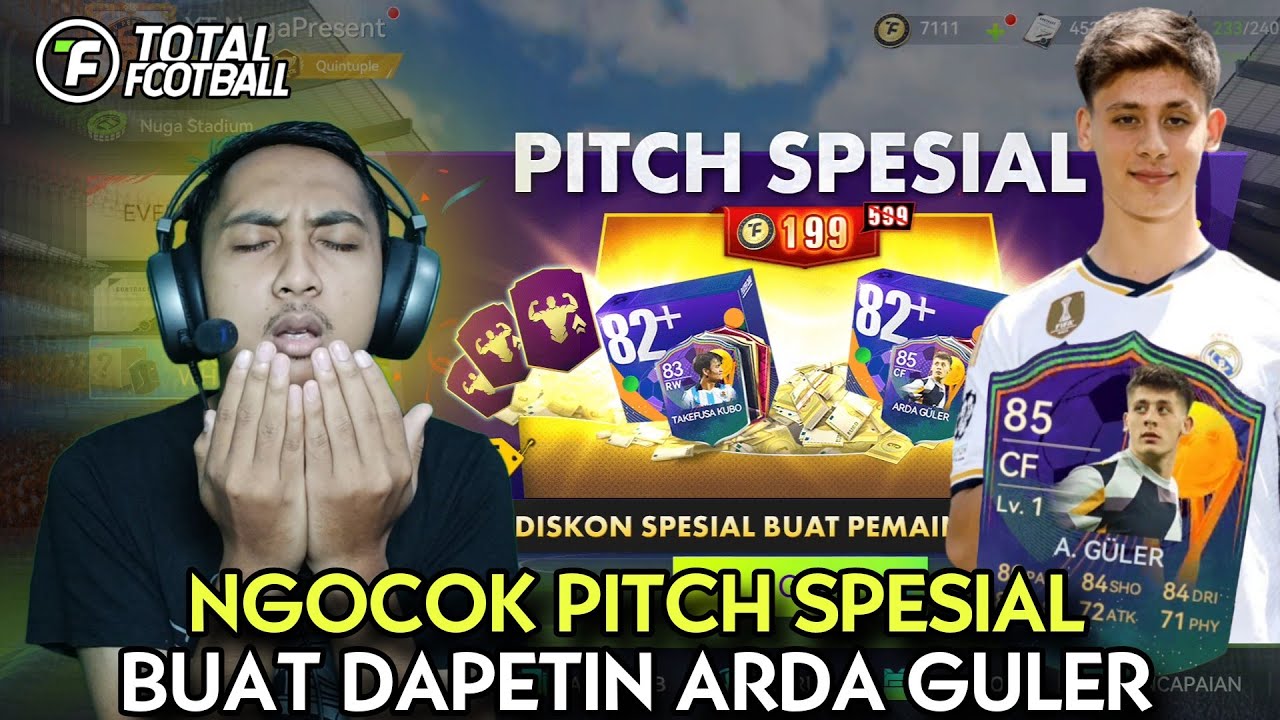 NGOCOK LAGI PITCH SPESIAL ARDA GULER TOTAL FOOTBALL INDONESIA - YouTube