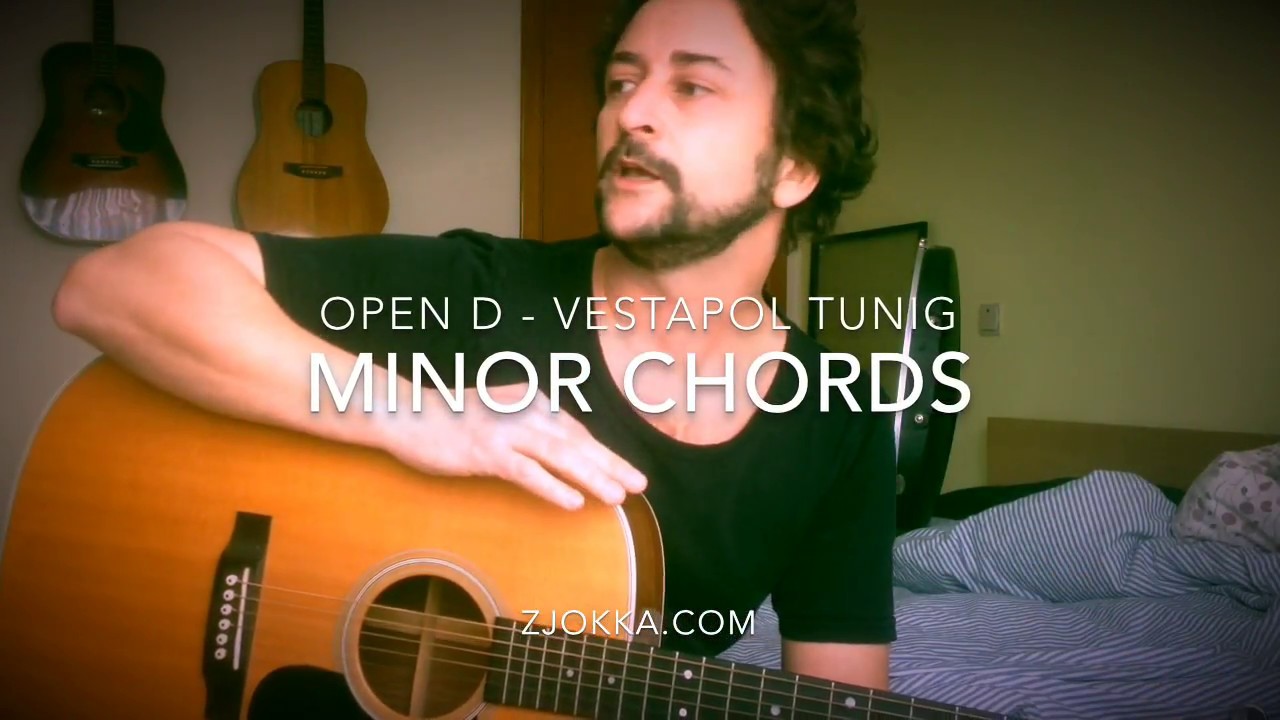 How to REALLY play minor chords in open D tuning - YouTube