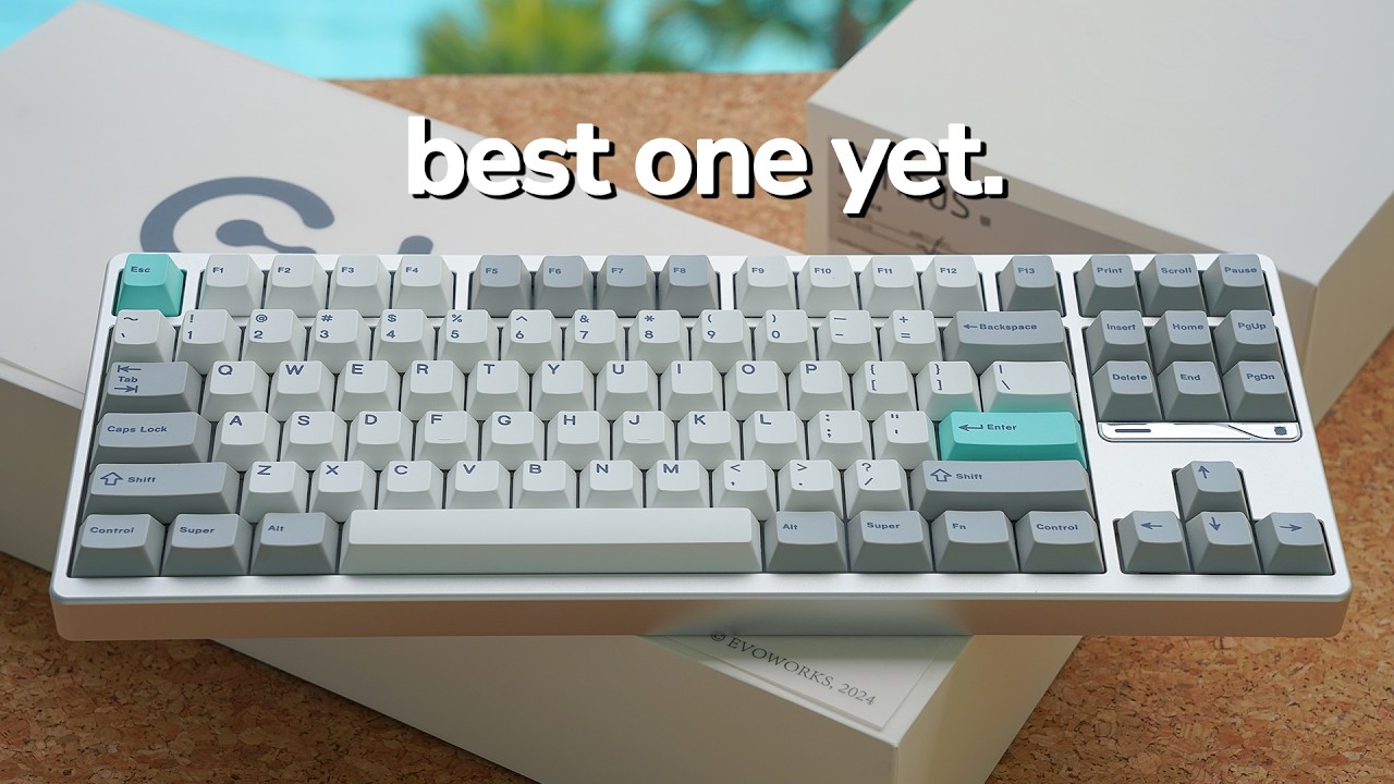 The Peak Of Prebuilt Keyboards - Evo80 - YouTube