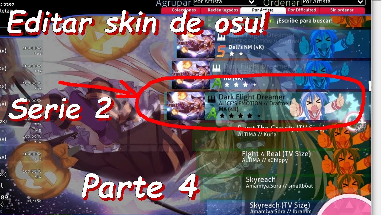 Editar skin de osu! - Parte 4 (Serie 2) - El menu-button-background ...