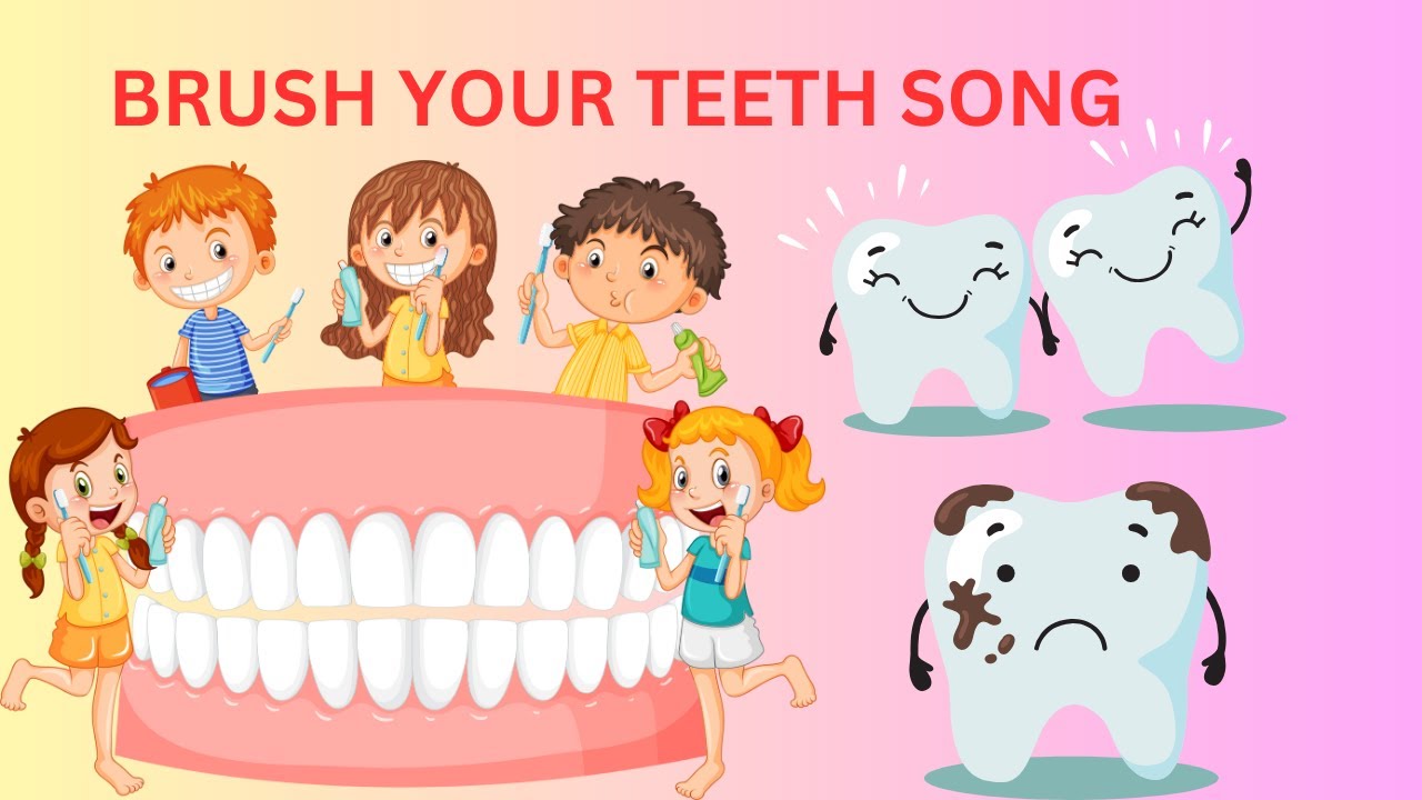 Brush Your Teeth Song | Teach baby to learn brush your teeth |Best ...
