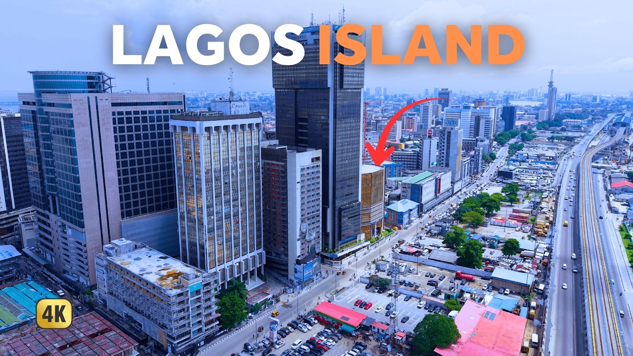 Lagos Marina Walking Tour 4K HD – Classic Waterfront of Lagos Island ...
