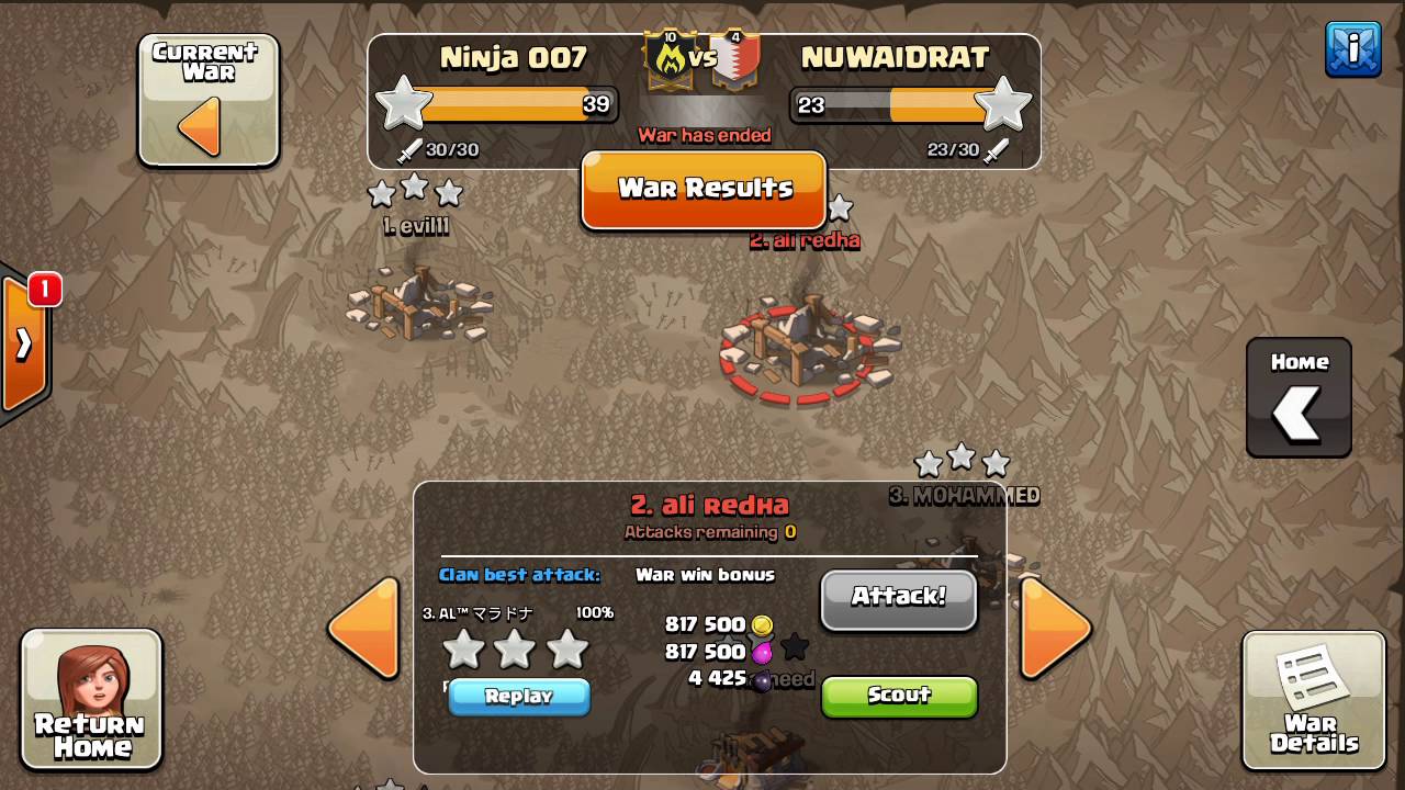 COC Ninja 007 th 11 3s attack - YouTube