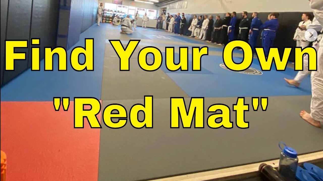 The Special Story Behind The Red Square On My Blue Mats - YouTube