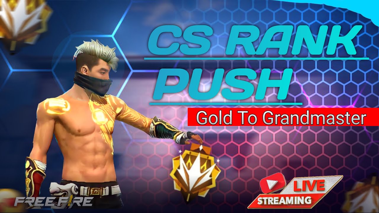 🔴 CS RANK PUSH LIVE | FF LIVE RANK PUSH | FREE FIRE CS LIVE | FF LIVE ...