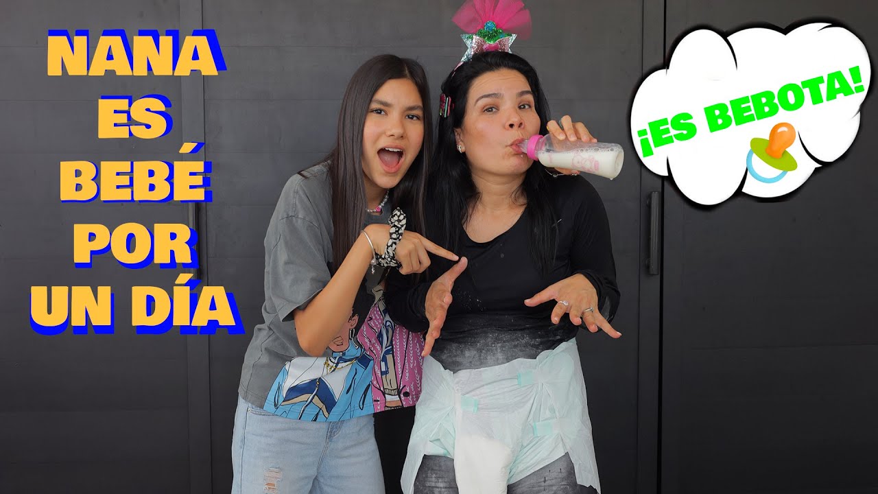 Mi MAMÁ es BEBÉ por UN DÍA | AnaNana TOYS - YouTube