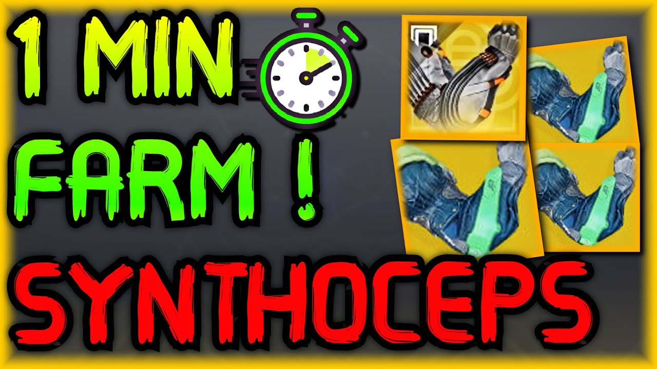 FAST SYNTHOCEPS FARM at Today's Legend Lost Sector (Titan Guide) - YouTube