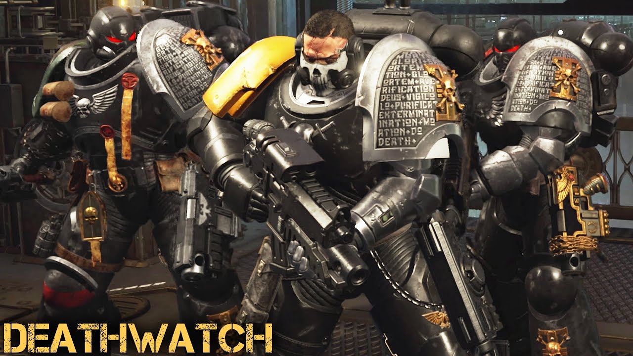DEATHWATCH SQUAD: 3 Space Marines vs TYRANID INVASION - Warhammer 40k ...