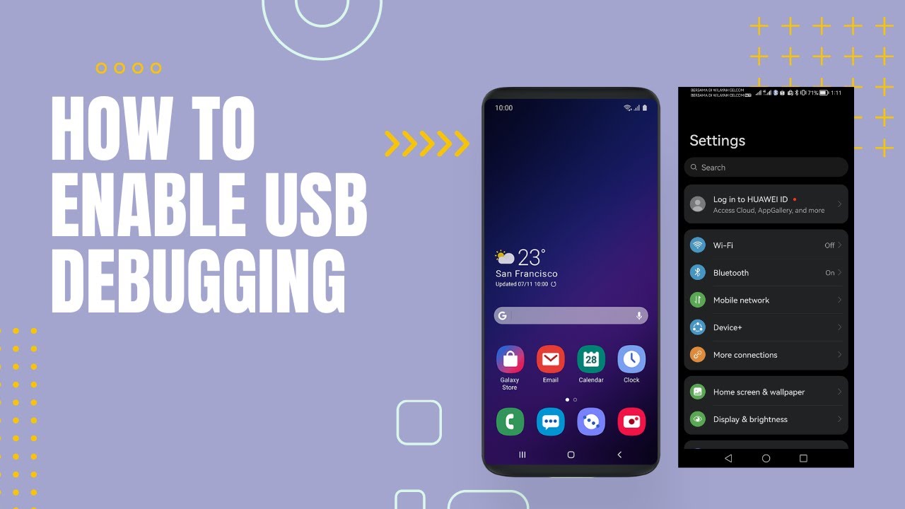 How To Enable Usb Debugging Android Device 2023 Youtube