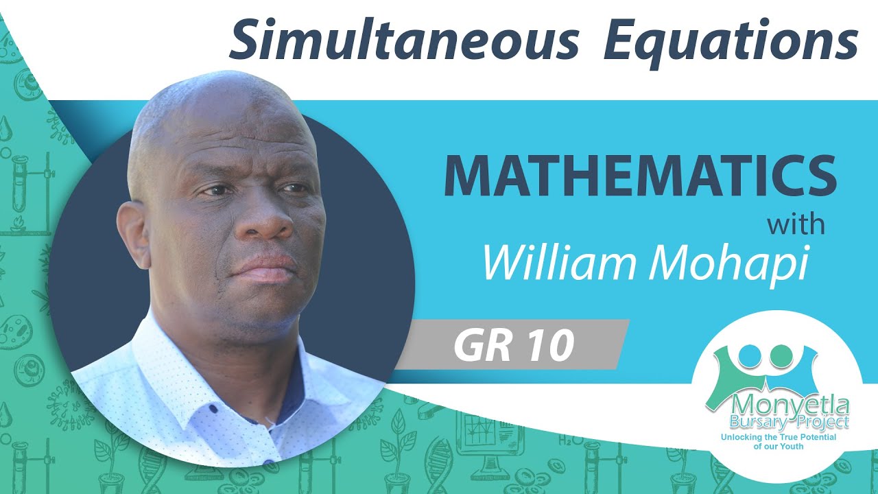 Simultaneous Equations 1 - YouTube