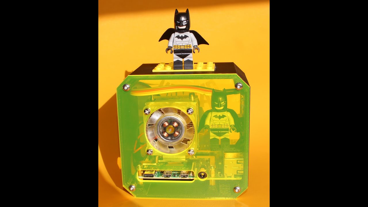 BRICKBUMS LEGO BATMAN MINIFIG TRIBUTE RASPBERRY PI 4B 8 GIG MINI ...