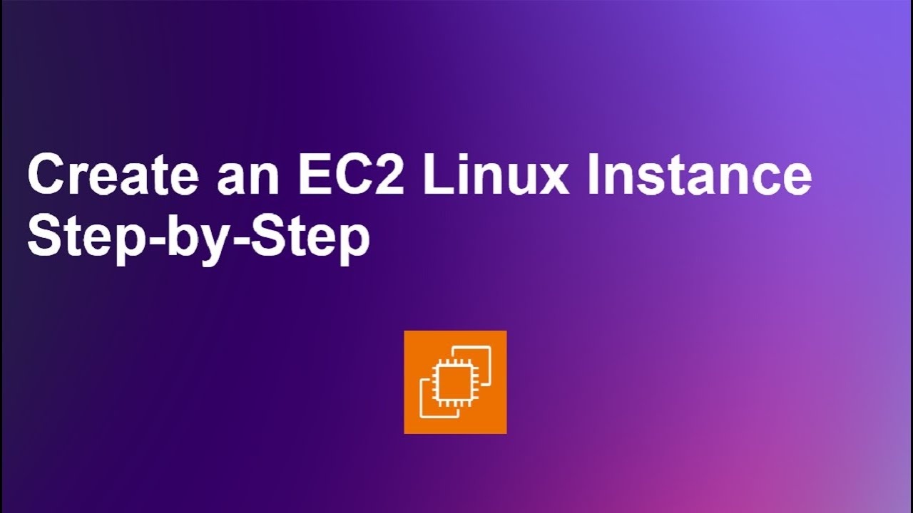 Create An Ec2 Linux Instance Step By Step In 5 Minutes Youtube