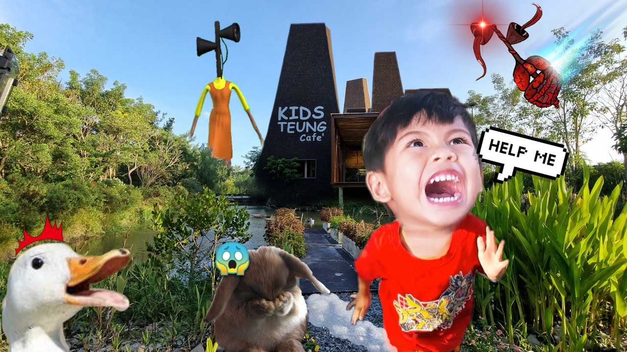 เจ้าเปา ตะลุย‼️ คิดส์ถึง คาเฟ่ นครปฐม ep.1 ฟาร์ม เลี้ยงเป็ด ไก่ กระต่าย ...