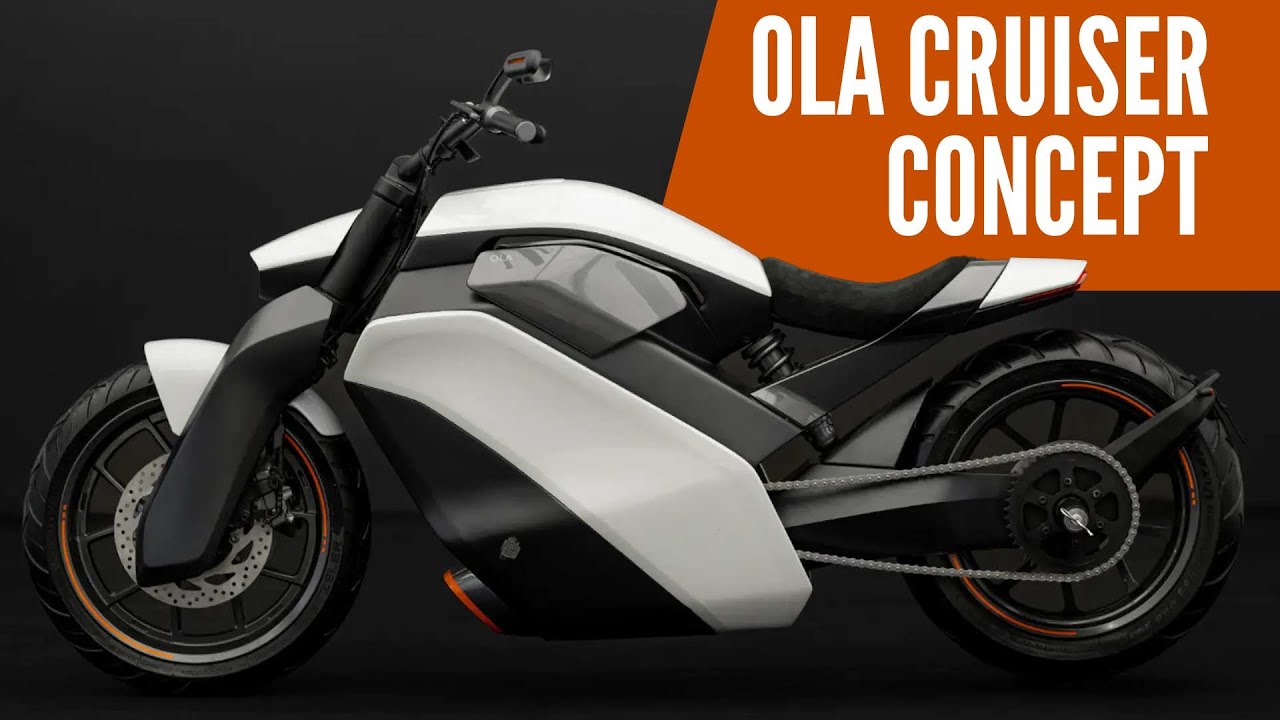 2023 OLA Cruiser Electric Motorcycle Concept - First Look | AUTOBICS ...
