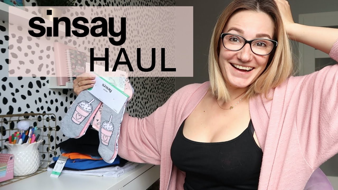 HAUL SINSAY - rzeczy dziecięce - YouTube
