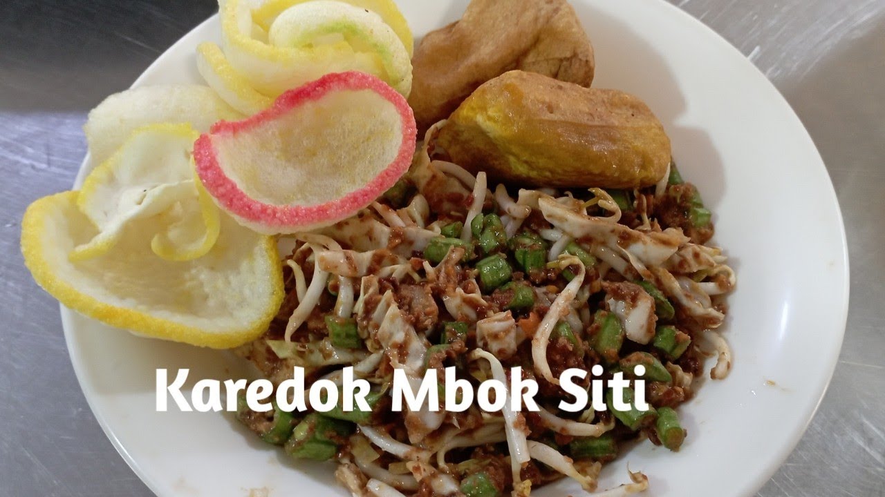 Membuat Karedok Ala Mbok Siti - YouTube