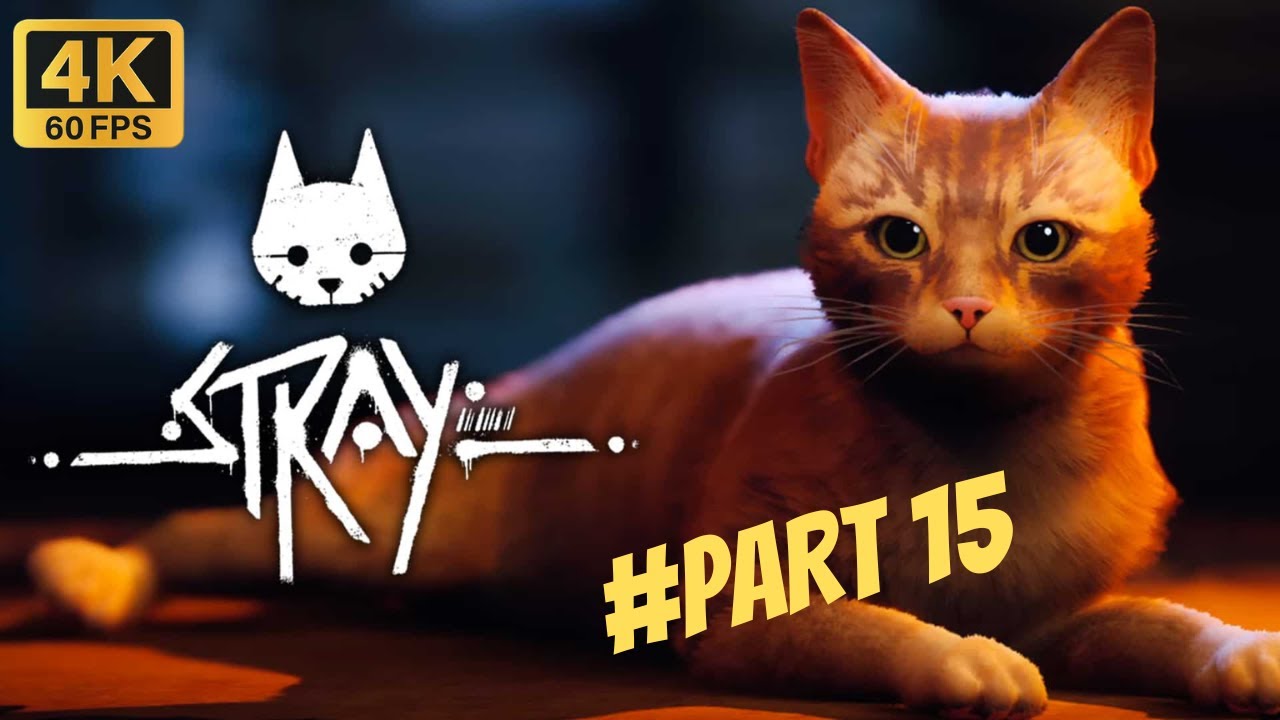 STRAY PC Gameplay Walkthrough Part 15- [ 4K - 60FPS ] - No Commentary ...