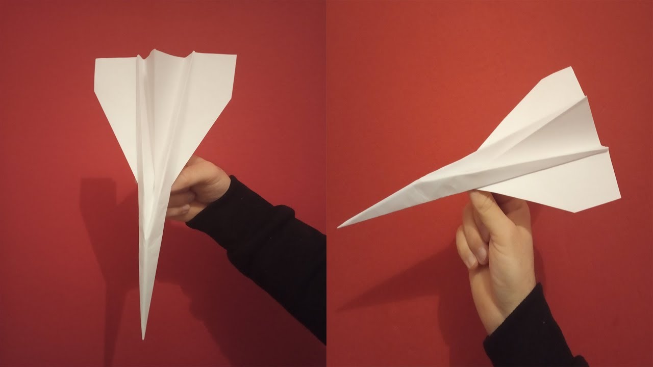 Concord Paper Airplane - YouTube
