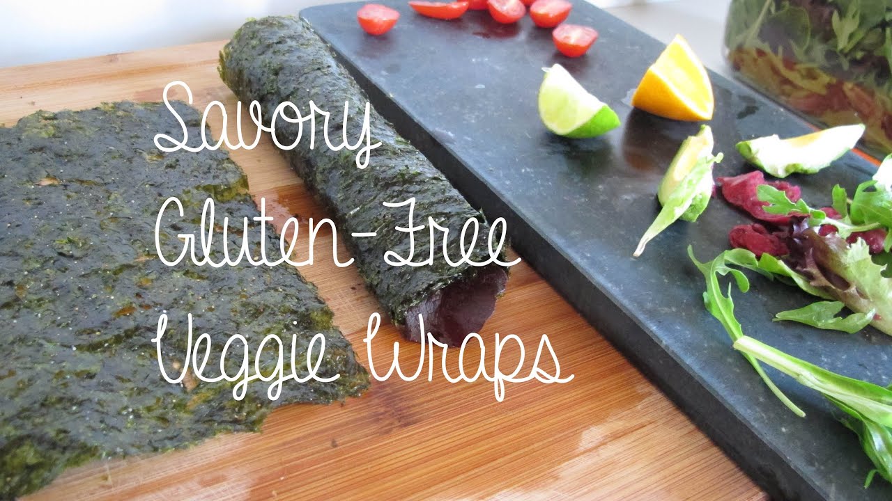 Simple Savory Gluten-Free Plant-Based Wraps - YouTube