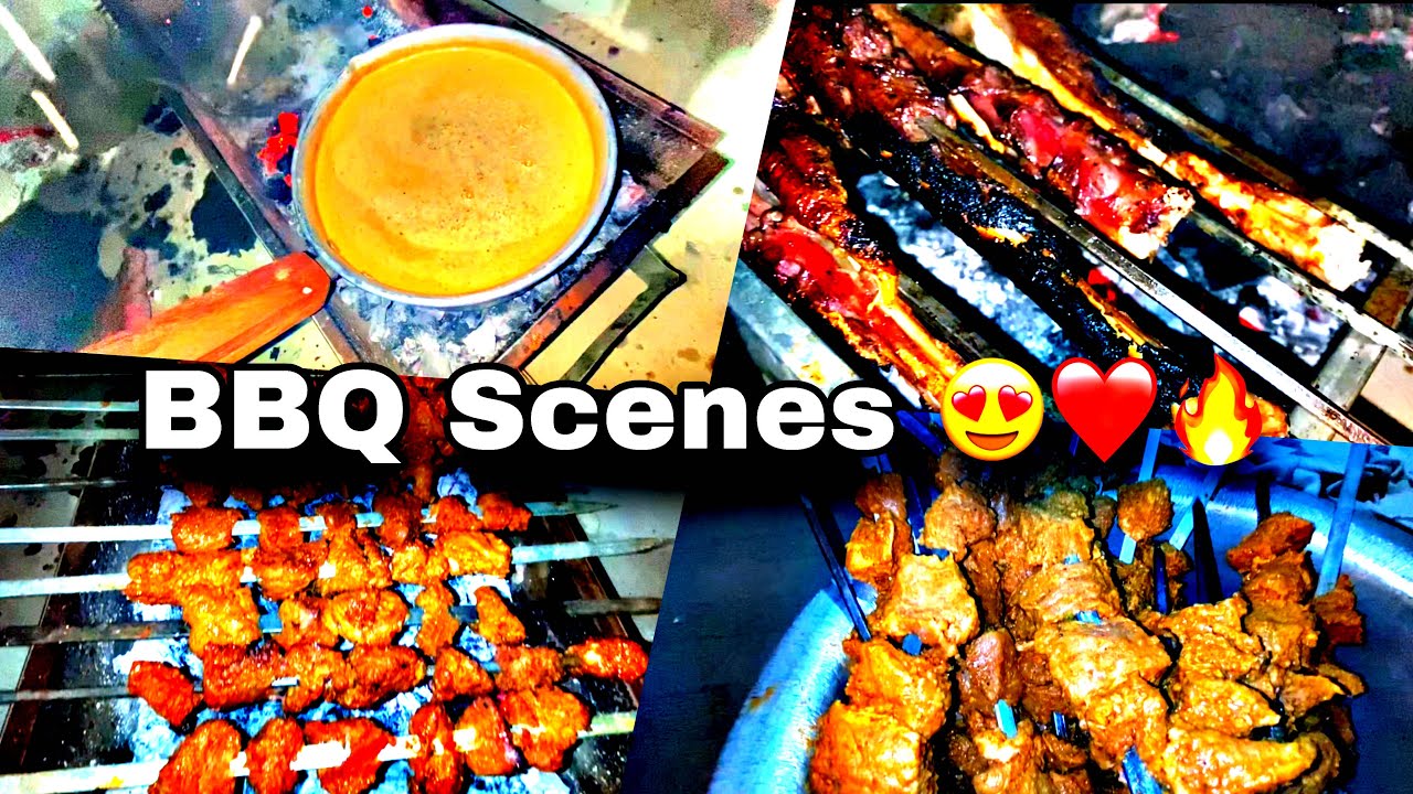 BBQ Scenes 🔥 Bakra Eid Ki Pehli BBQ Party ️ Full Tafreeh Mahol ️ - YouTube