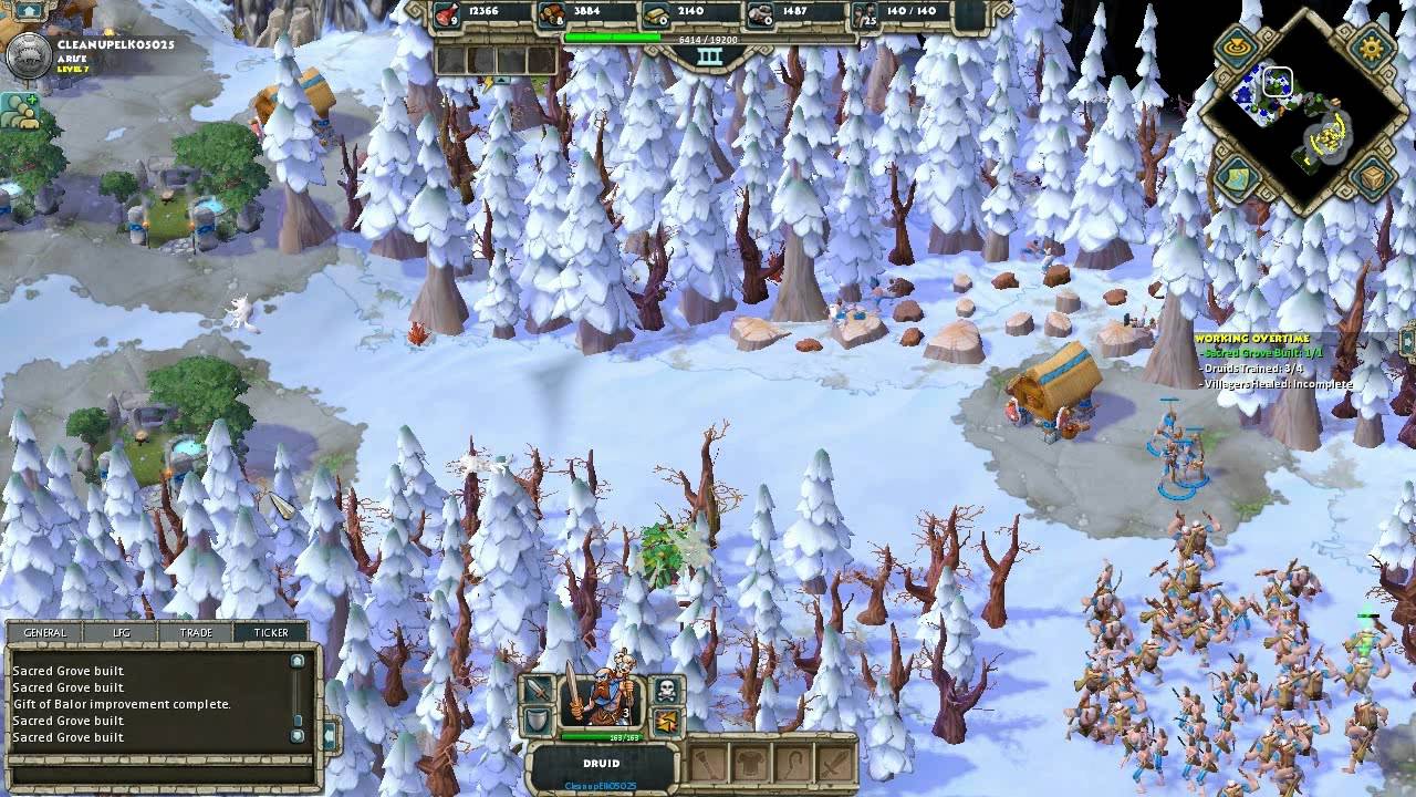 Age of Empires Online Celtic Tribe Gameplay Part 10 - YouTube