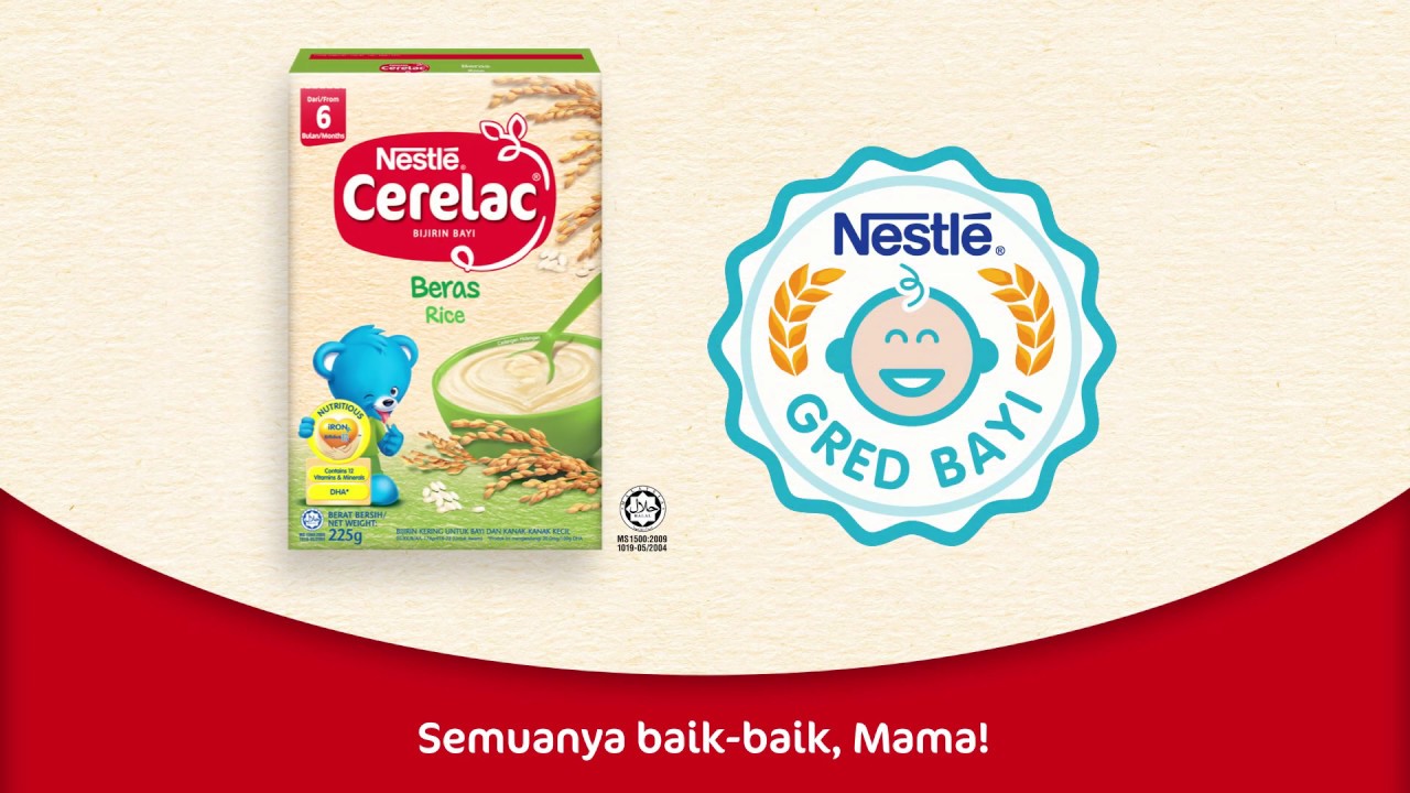 CERELAC® - Bijirin penuh khasiat untuk menyokong perkembangan Si Manja ...