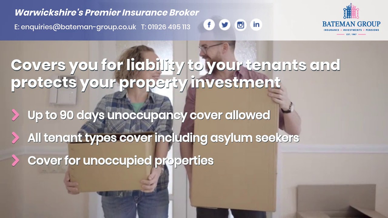 Residential Landlord Insurance - Bateman Group - YouTube
