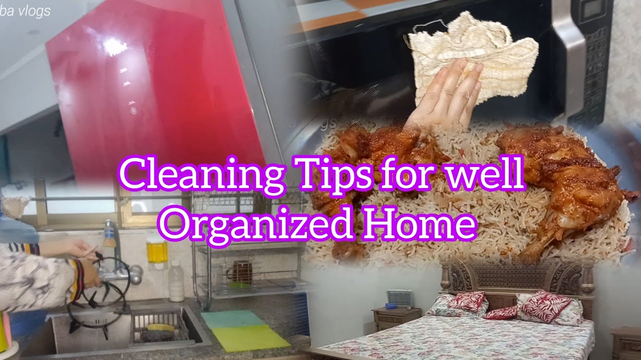 Daily Cleaning Tips For Organized Home | indian Housewife Productive ...