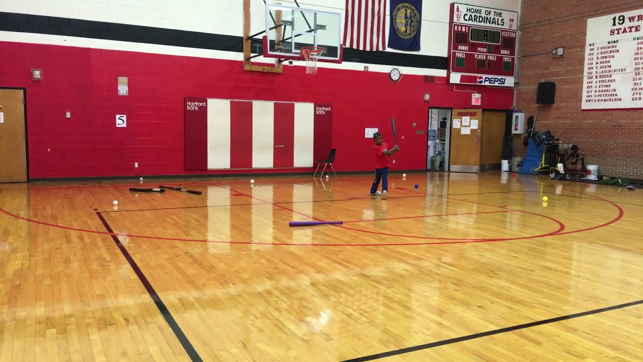 Team Guinyard: Keeh, Beau, Ayreal- Journey to MLB-Hitting whiffle balls ...