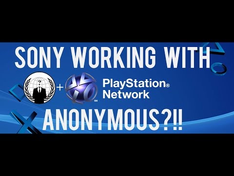 PSN SERVER SHUTDOWN\ SONY WORKING WITH ANONYMOUS?!! - YouTube