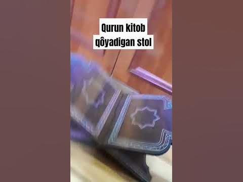 quron kitob stoli #afruz - YouTube