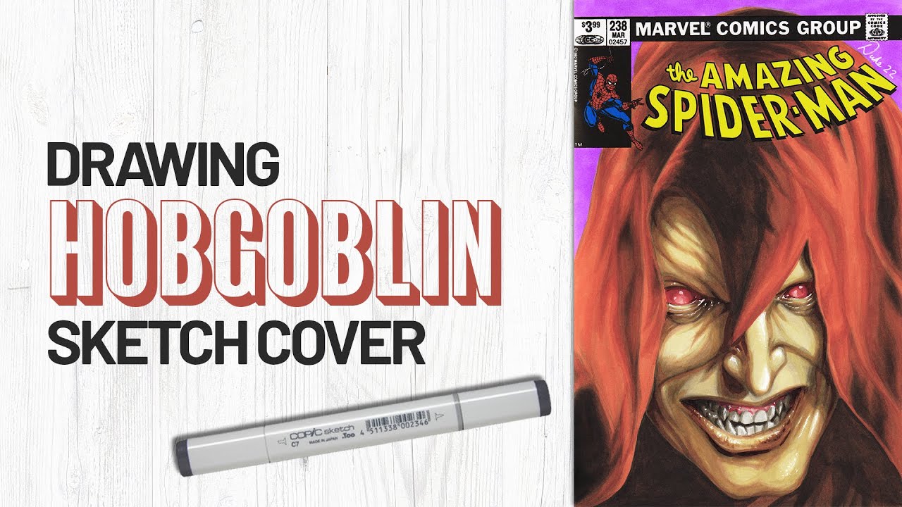 Drawing The Hobgoblin | Spider-Man - YouTube