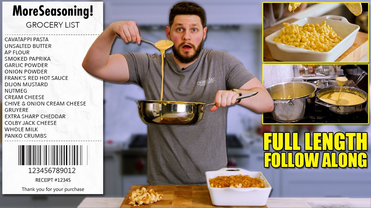Epic Mac & Cheese! (FULL FOLLOW ALONG!) - YouTube